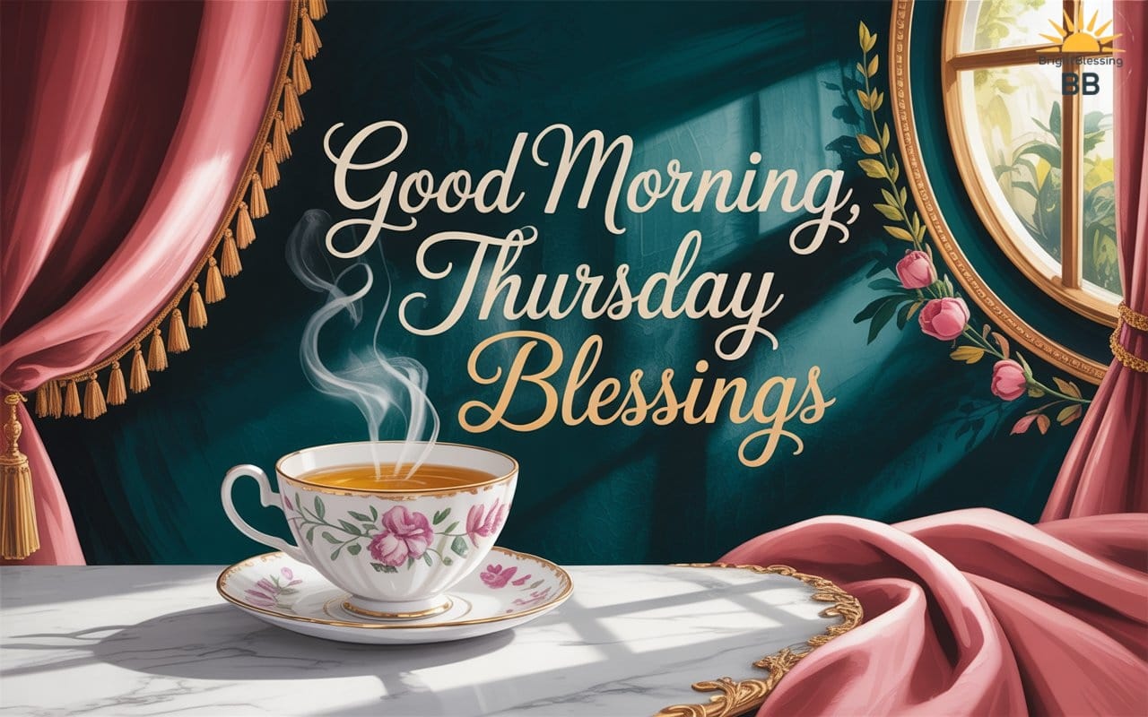 150+ Beautiful Good Morning Thursday Blessings Images and Prayers