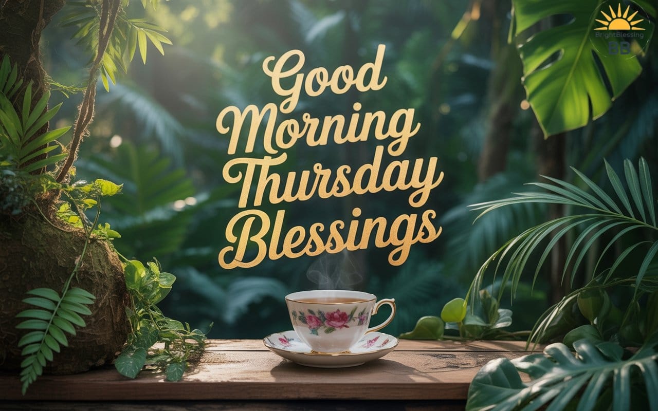 150+ Beautiful Good Morning Thursday Blessings Images and Prayers