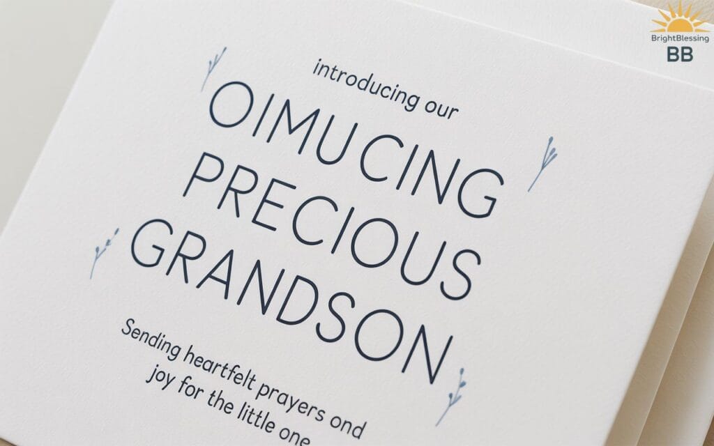 180+ Sweet Congratulations on Your Grandson Wishes